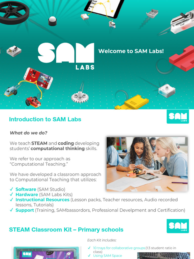 SAM Labs Customer Onboarding | PDF | Teachers | Computing