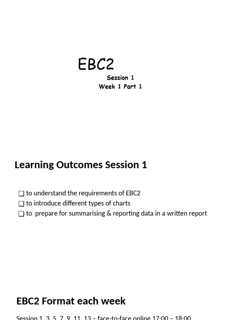 EBC2 - Session 1 | PDF | I Phone | Blackberry