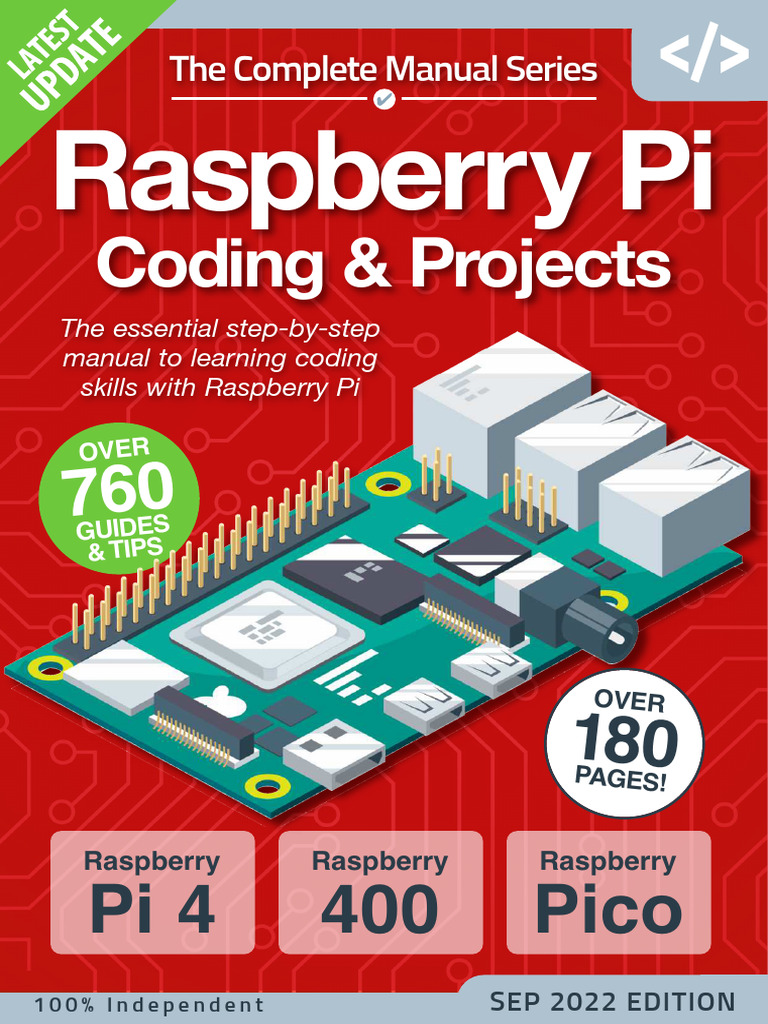 Raspberry Pi The Complete Manual - September 2022 | PDF | Raspberry Pi | Usb