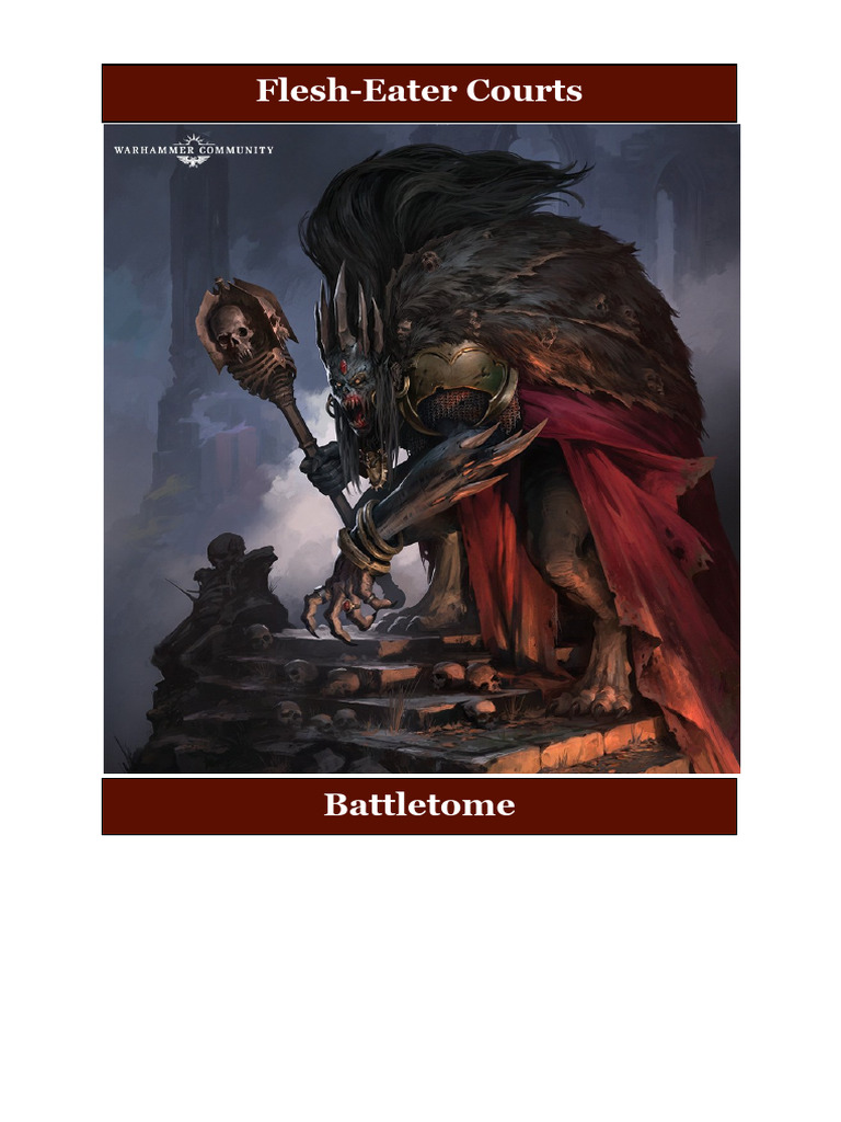 Flesh Eater Courts 2023 | PDF | Battles