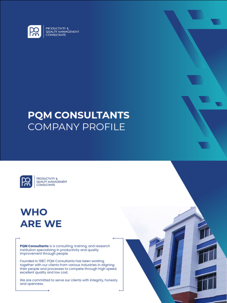 PQM Consultants Compro 2019 - R4 | PDF | Supply Chain | Supply Chain ...