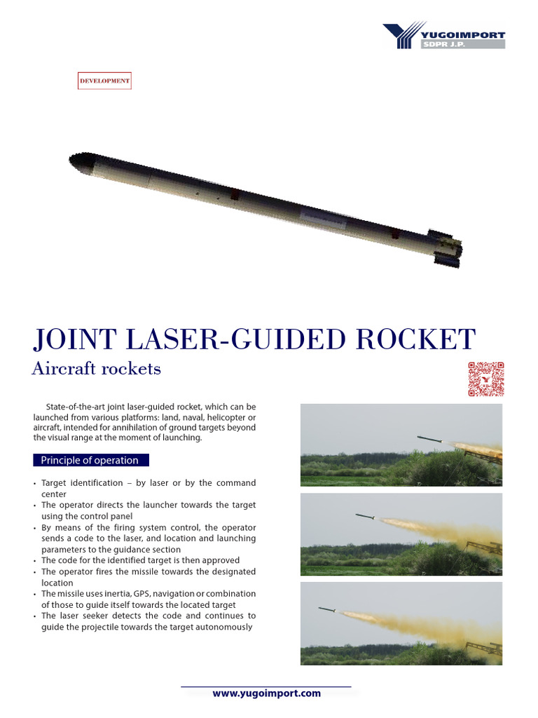 Joint Laser - Guided Rocket M16 K | PDF | Rocket | Inertial Navigation System