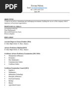 Sandra Resume | PDF