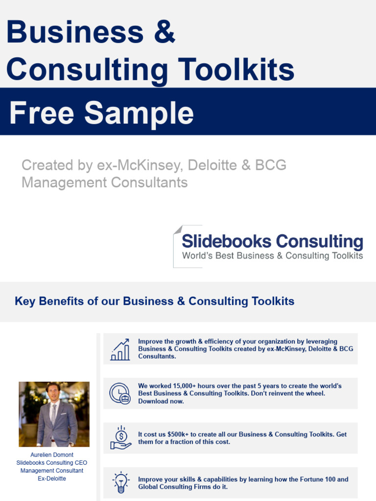 Business & Consulting Toolkits - Sample | PDF | Net Present Value ...