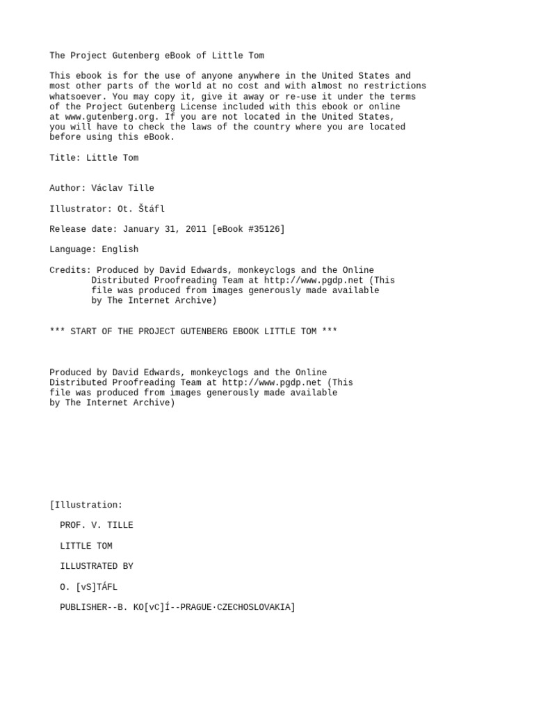 Nuevo Texto OpenDocument | PDF | Project Gutenberg