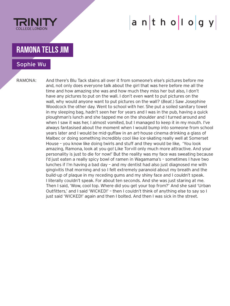 InPlay Ramona Tells Jim | PDF