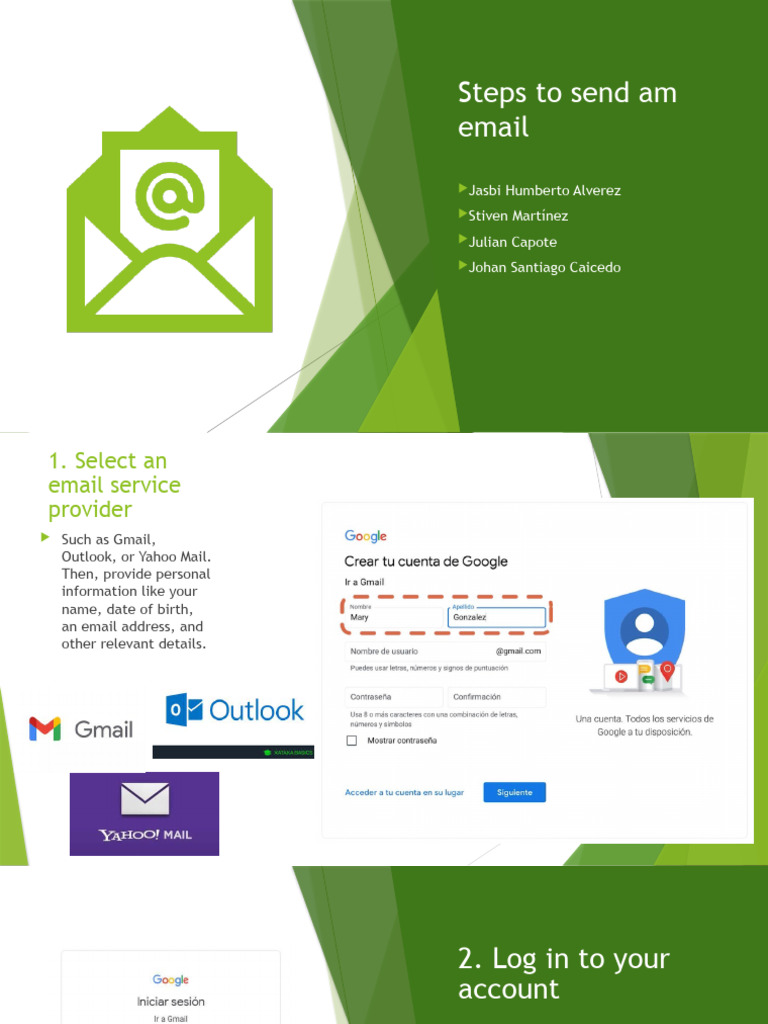 Steps To Send Am Email | PDF Steps To Send Am Email | PDF