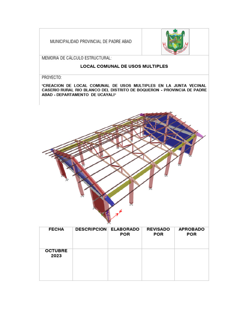 MCEstructural-Local Comunal | PDF | Hormigón | Viga (Estructura)
