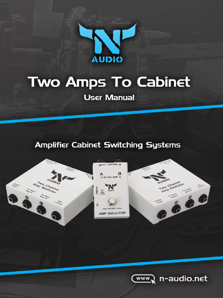 N-Audio Two Amps User Manual | PDF | Amplifier | Switch