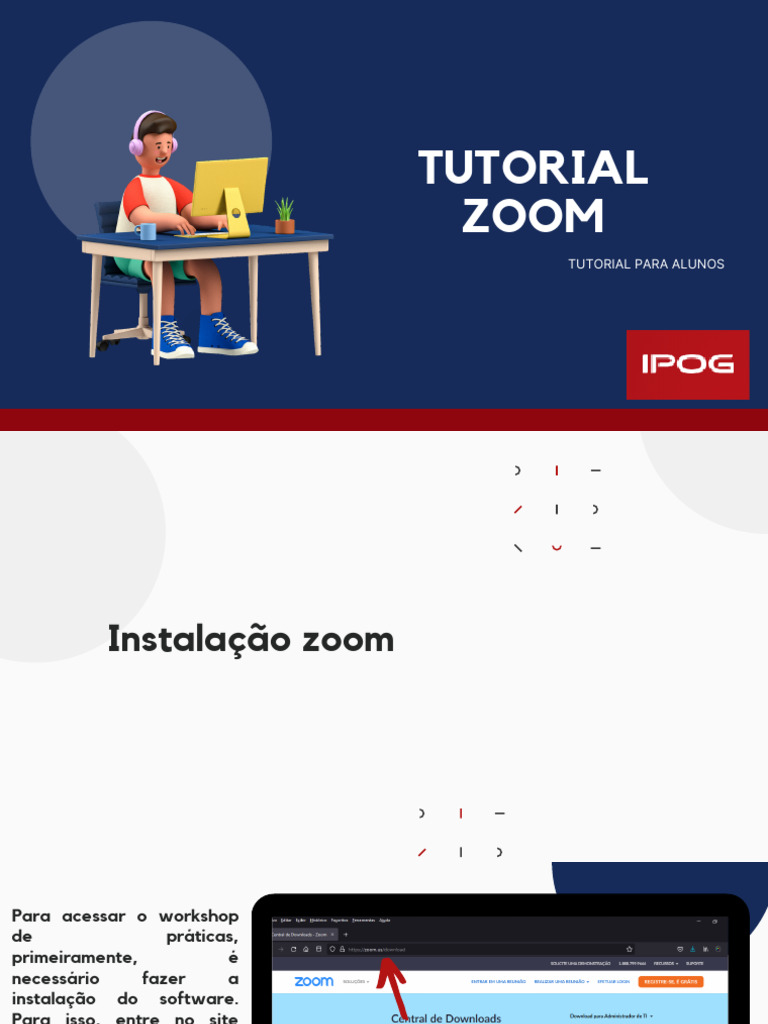 Tutorial Zoom - Turmas EaD-1 NOVO | PDF | Informática | Programas