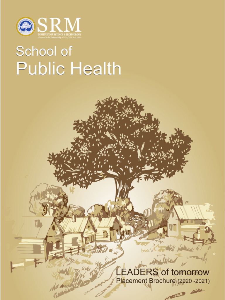 SPH Student Placement Brochure | PDF | Epidemiology | Science