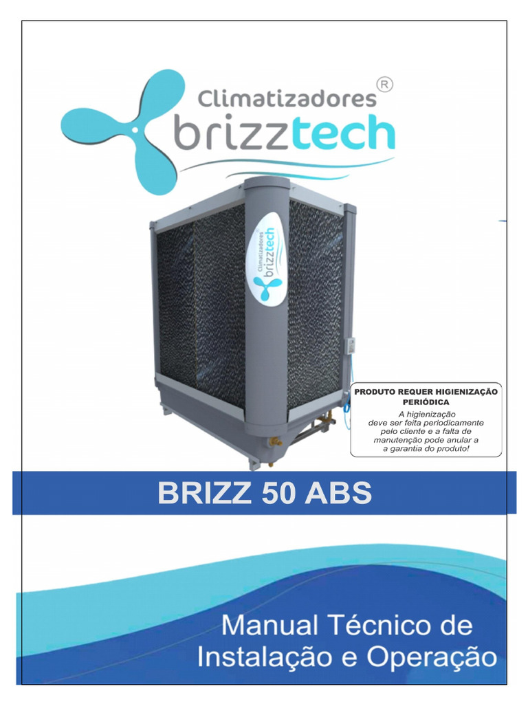 Manual Brizz 50 Abs - R1 - 10 - 22 | PDF | Umidade