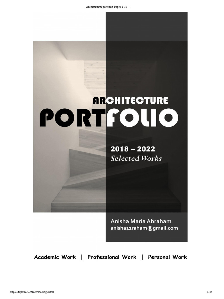 Architectural Portfolio Pages 1-38 - Flip PDF Download - FlipHTML5 | PDF