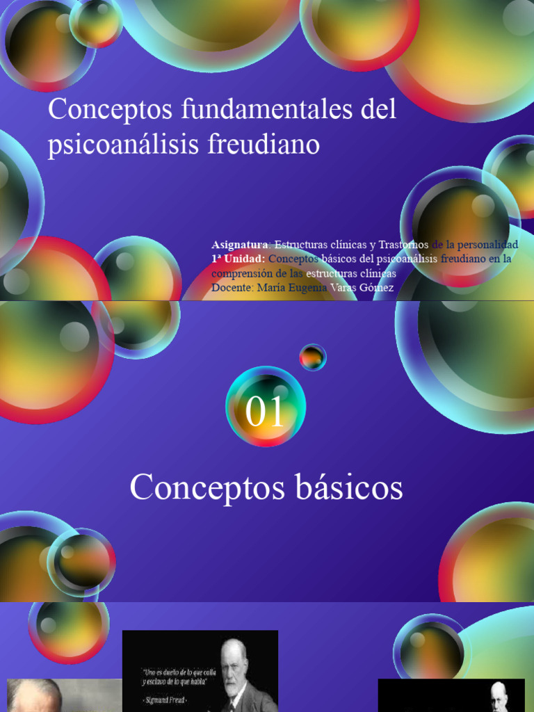 Conceptos Freudianos | PDF | Psicoanálisis | Carné de identidad
