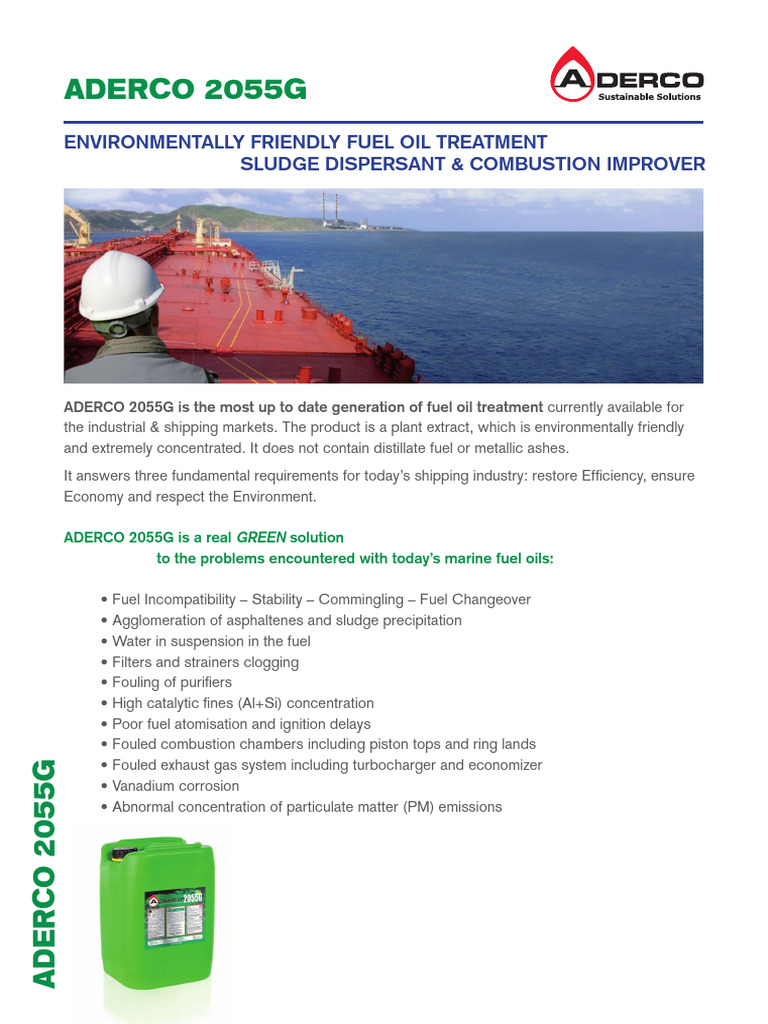 Aderco 2055G | PDF | Fuel Oil | Fuels