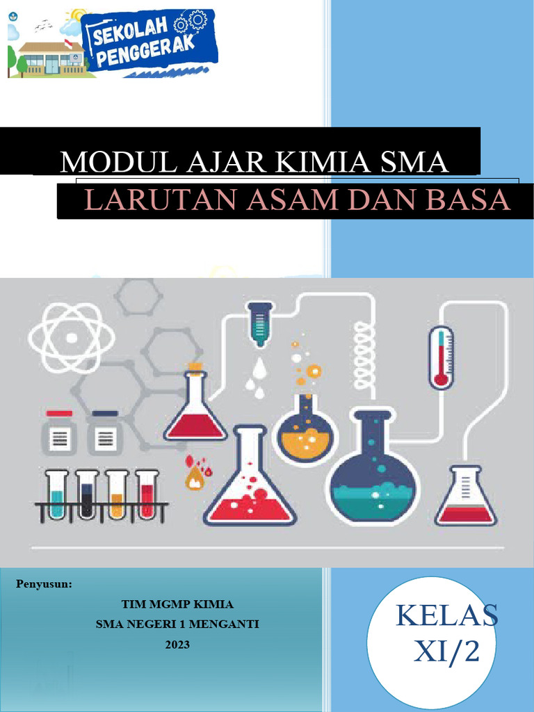 Modul Kimia Asam Basa Teori Asam Basa | PDF