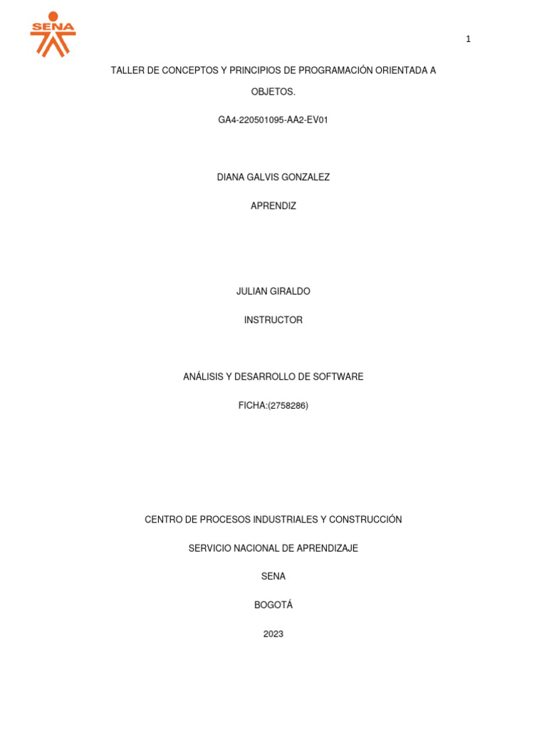 Conceptos Poo | PDF | Objeto (informática) | Programación orientada a ... Conceptos Poo | PDF | Objeto (informática) | Programación orientada a ...