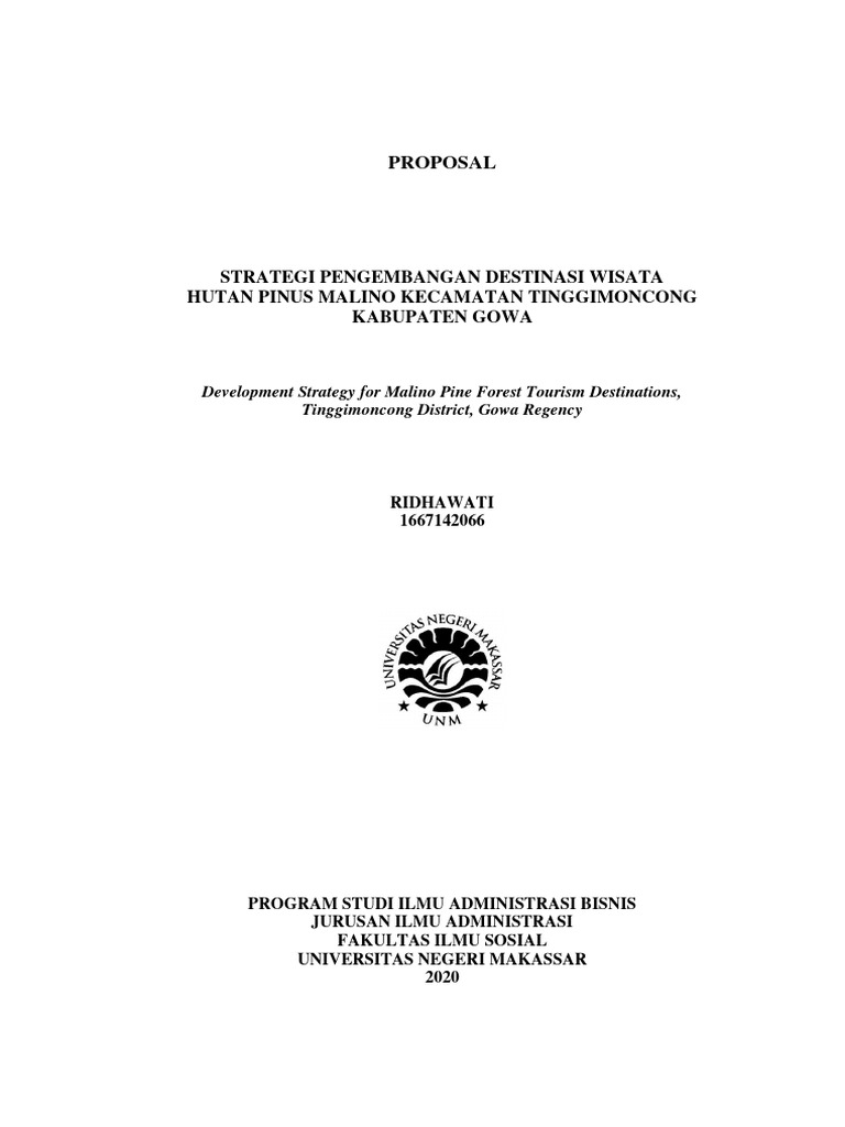 Contoh Proposal | PDF | Bisnis | Sains & Matematika