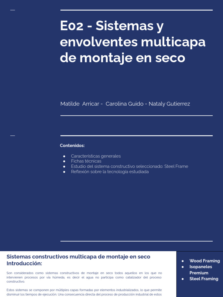 Multicapas y Paneles | PDF | Materiales de construcción | Construyendo ...