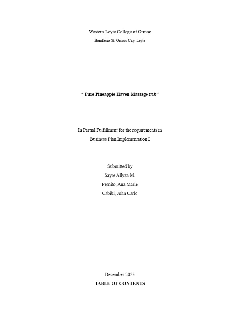 BP Plan | PDF | Product (Business) | Brand