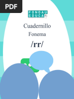 Cuadernillo Fonema R | PDF