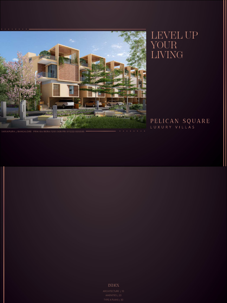 Pelican Square Villa Brochure 2023 | PDF | Plumbing | Dishwasher