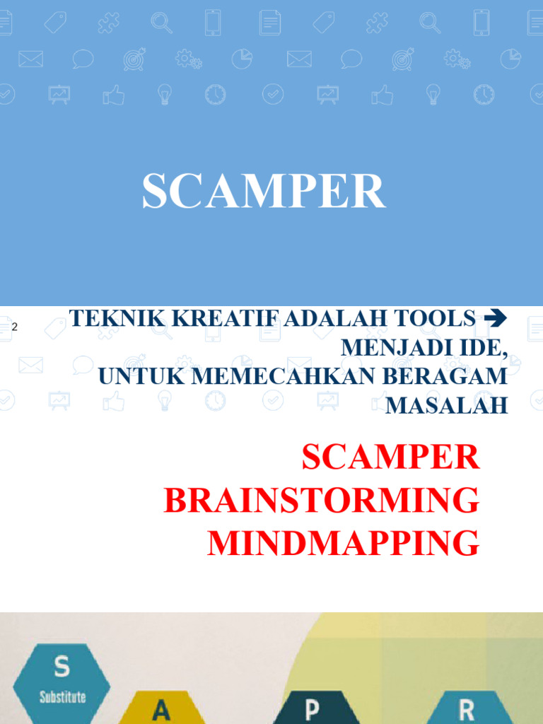 Pertemuan II (SCAMPER) | PDF