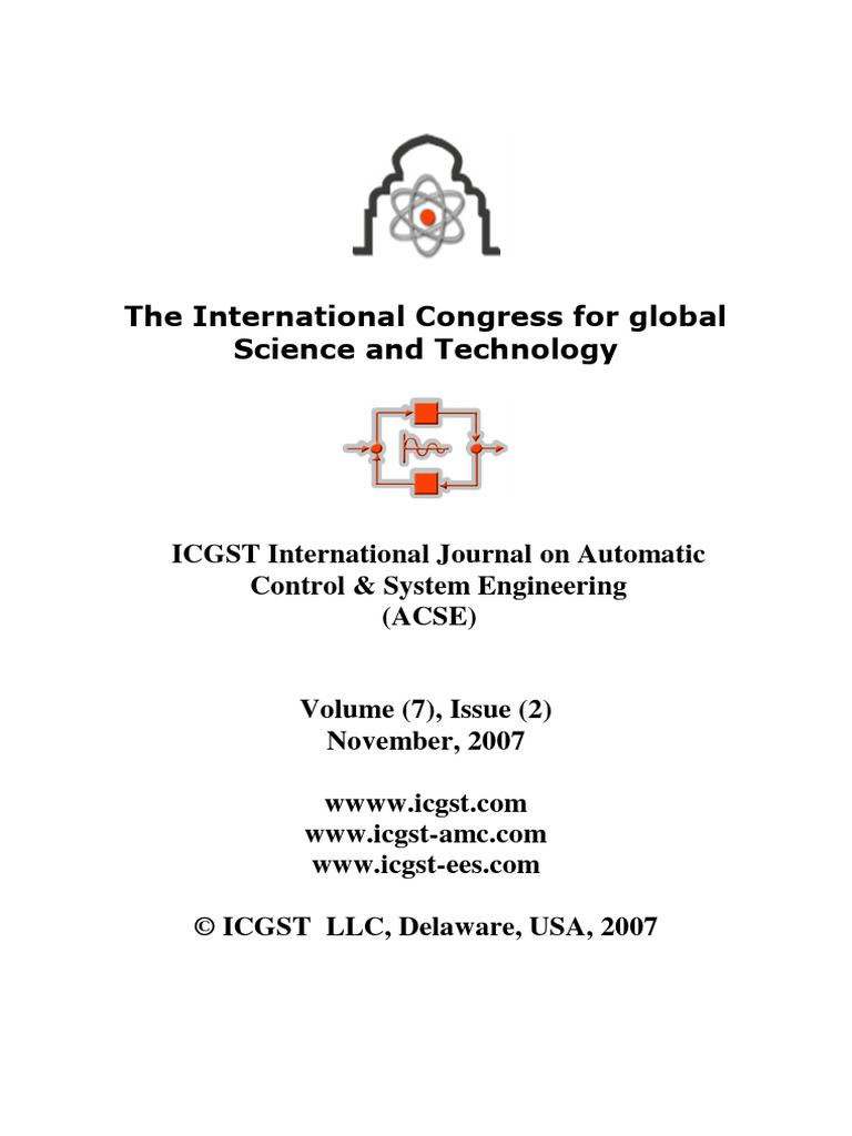 ACSE Volume7 Issue2 P1111547434 | PDF | Systems Engineering | Systems Theory