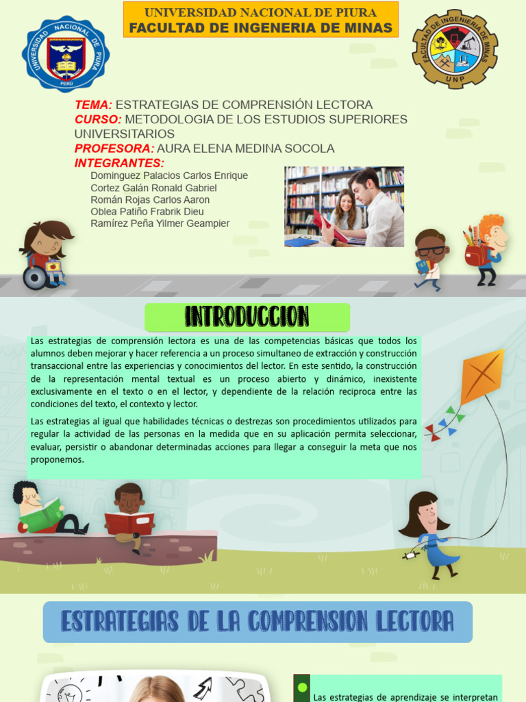 Estrategias de Comprencion Lectora 011111111111111111111 | PDF ...