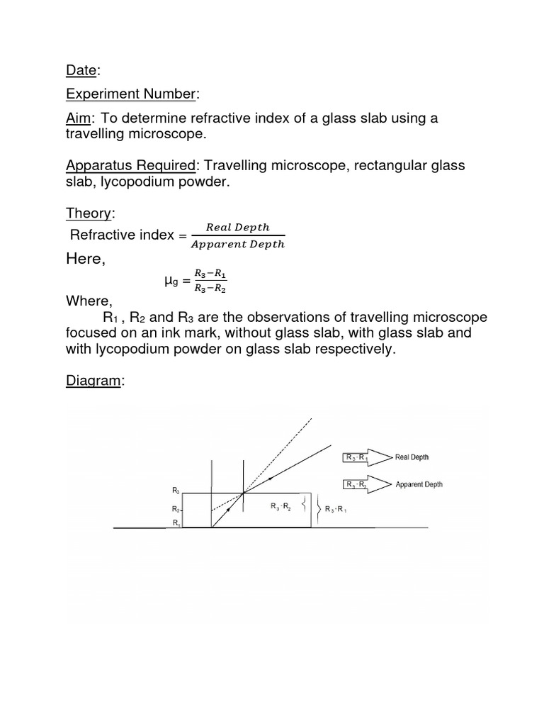 Travelling Microscope | PDF | Physics | Materials Science