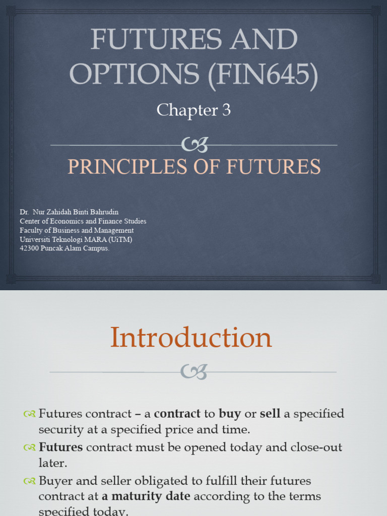 Chapter 3 - New | PDF | Futures Contract | Margin (Finance)