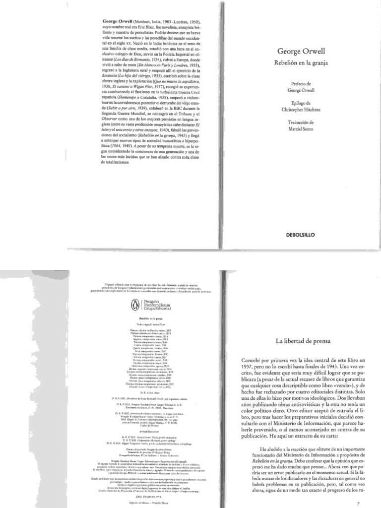 Rebelion En La Granja Pdf