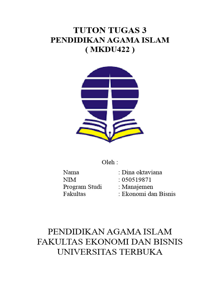 TUTON TUGAS 3 Agama Islam | PDF | Sains & Matematika | Agama & Spiritualitas