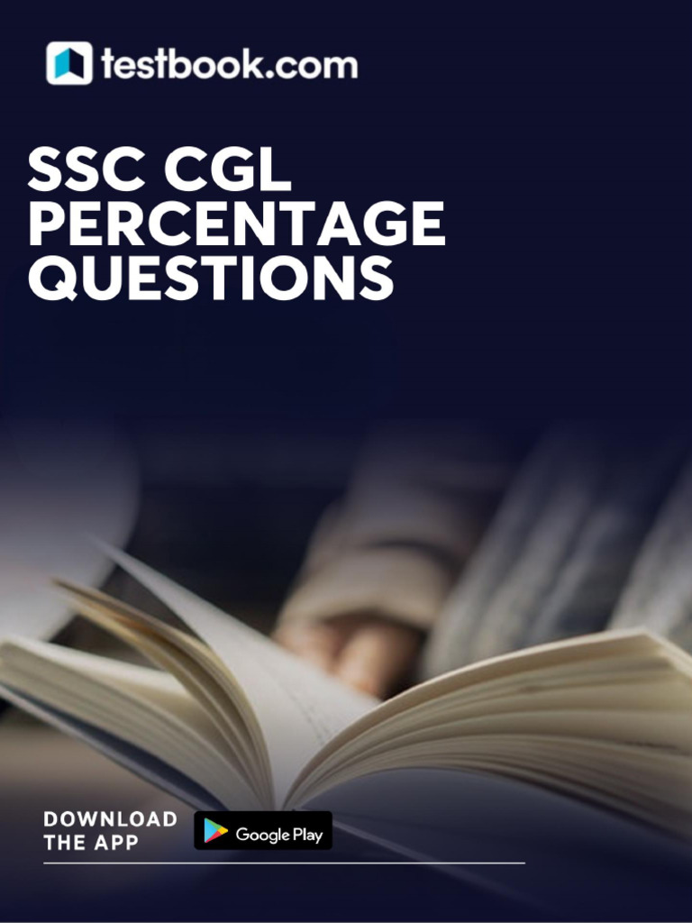 SSC Percentage Quest | PDF