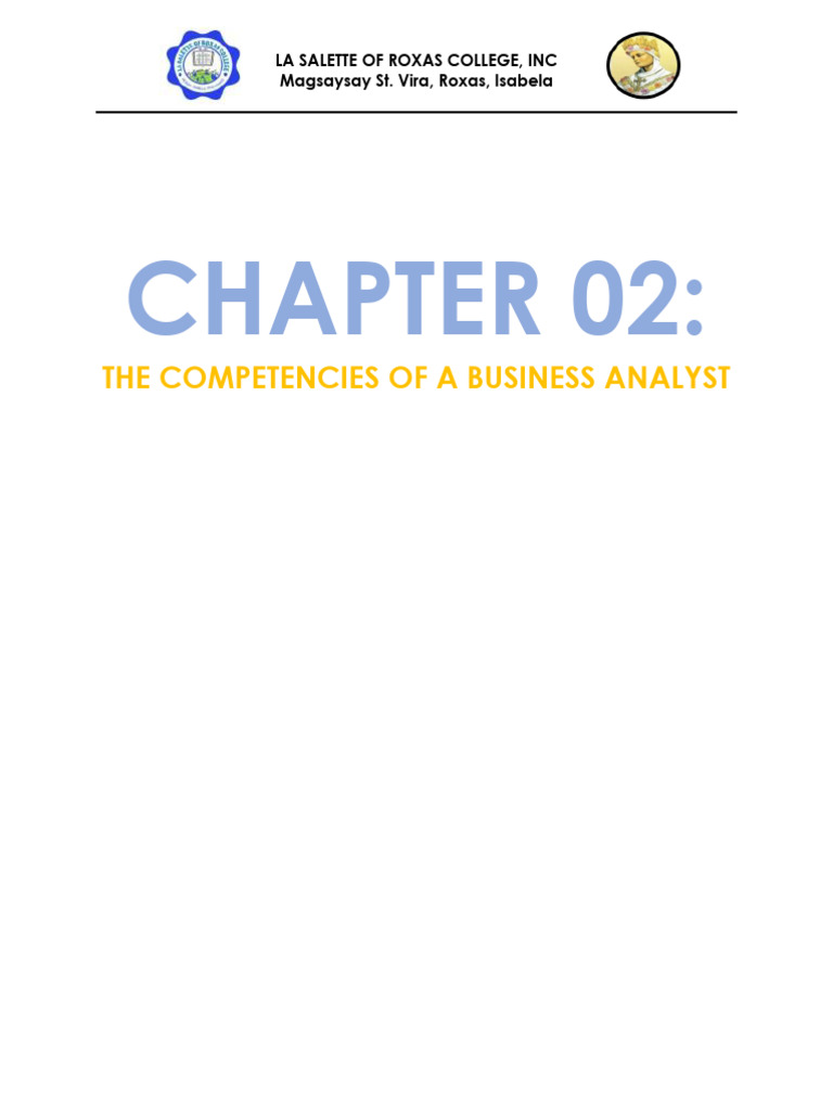 Business Analyst Competencies Guide | PDF | Business Analysis | Business