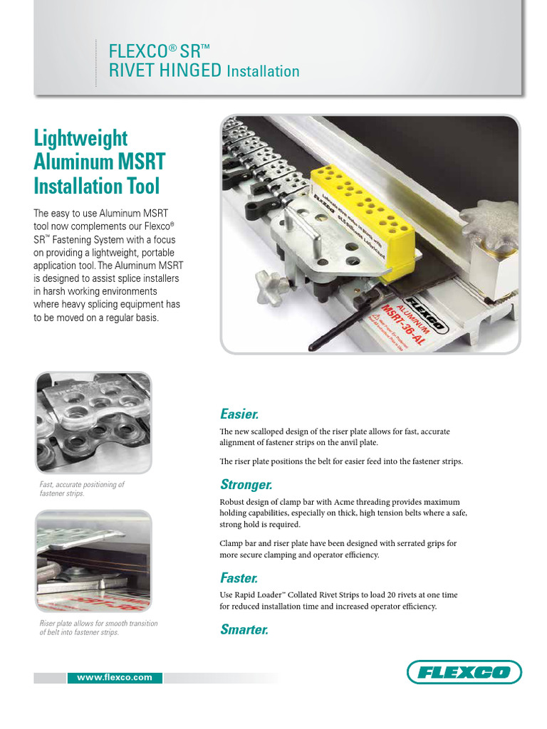 MRST kit | PDF | Rivet | Belt (Mechanical)
