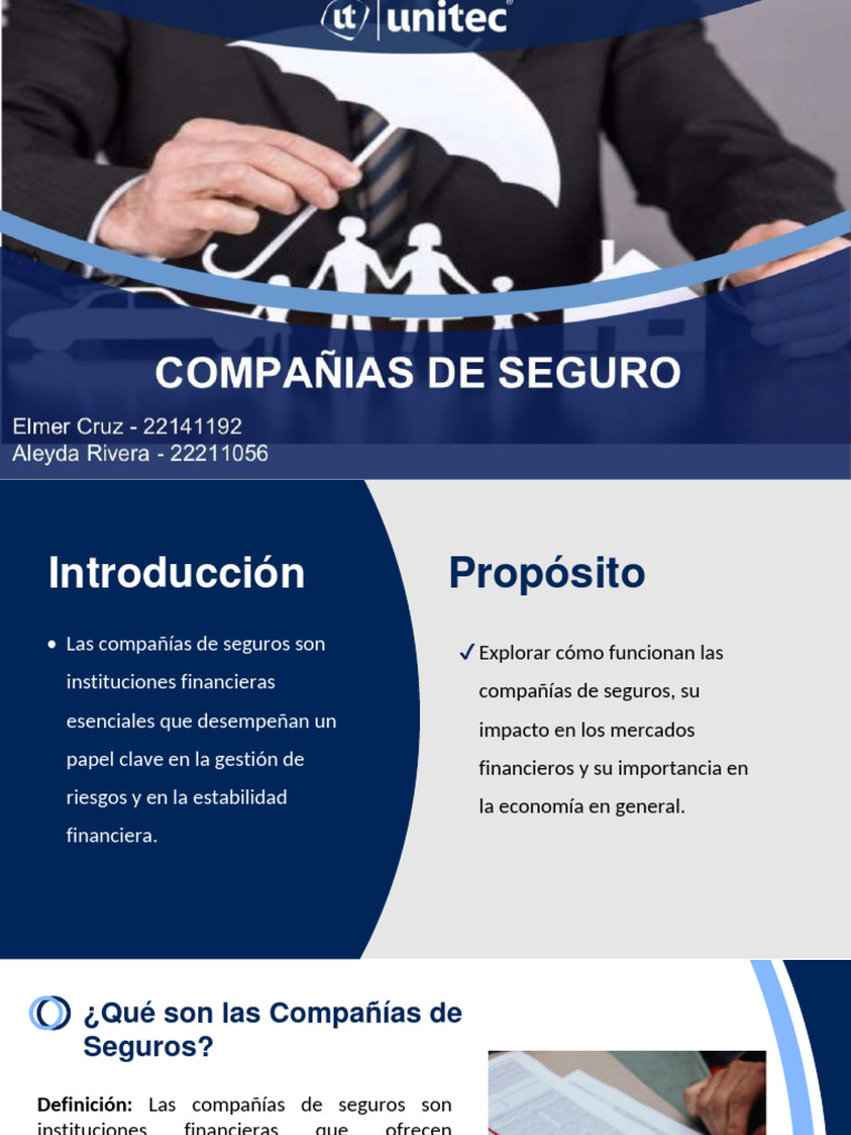 Compañias de Seguro | PDF | Seguro | Reaseguro