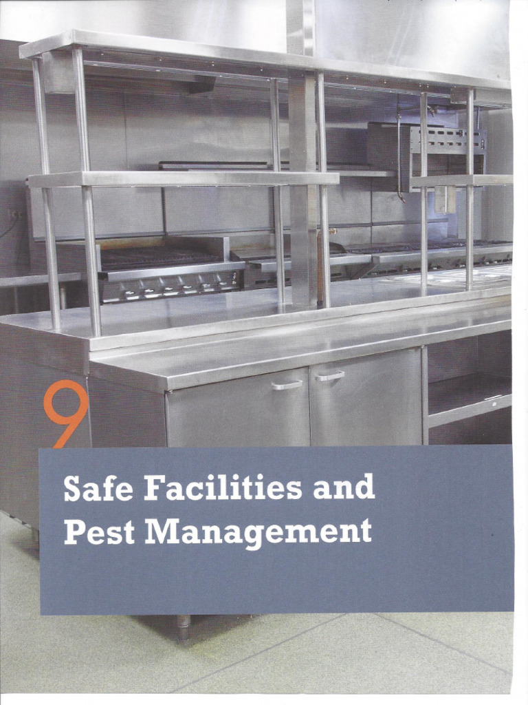 Ss - CH - 9 - 7th - Ed Safe Facilities and and Pest Management | PDF