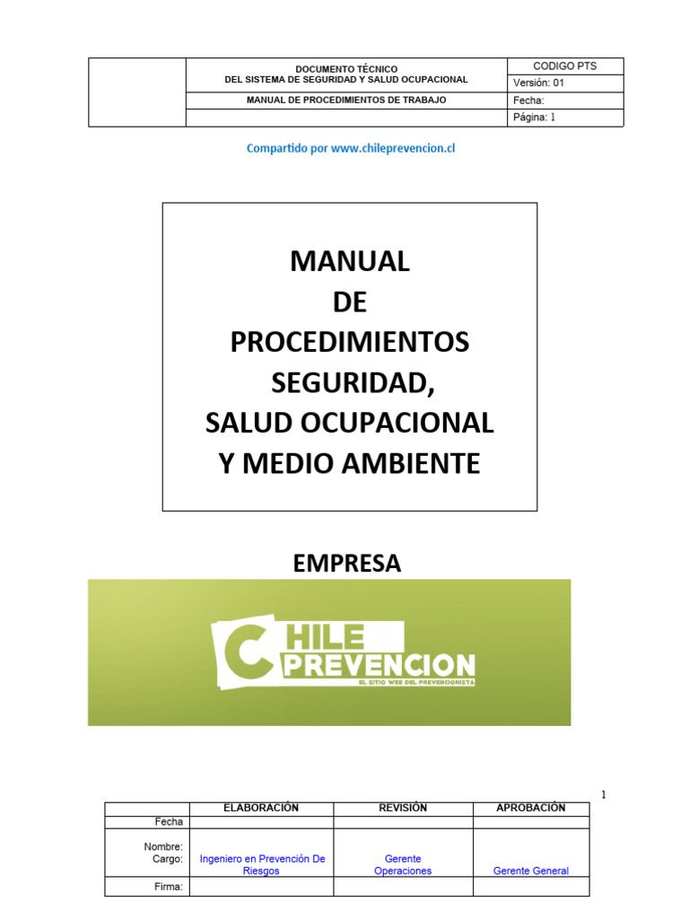Pts 30 Manuales | PDF | Seguridad y salud ocupacional | Business