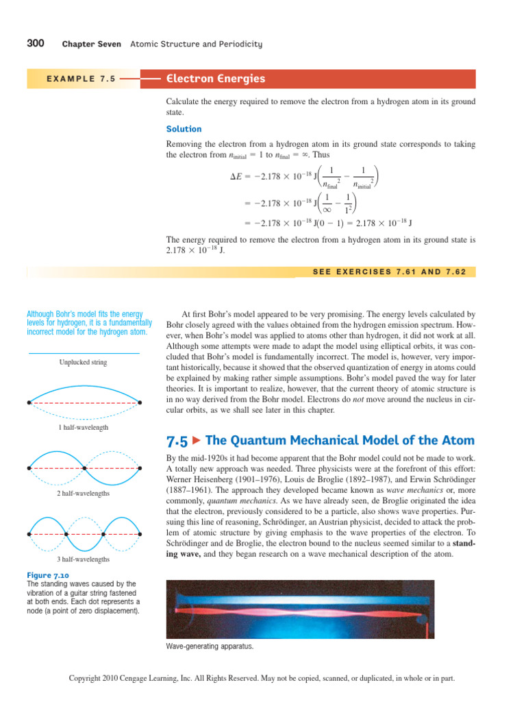 Reading Material Lecture 04 Pdf Atomic Orbital Electron