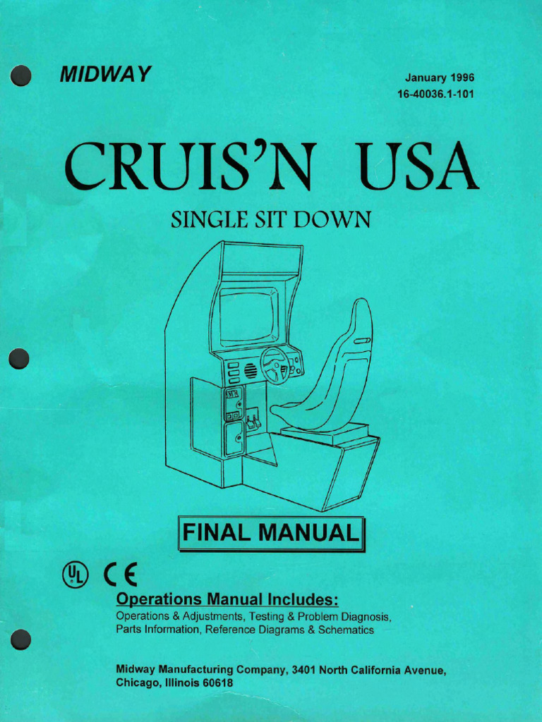 Cruis-N USA - 1994 - Midway Games | PDF