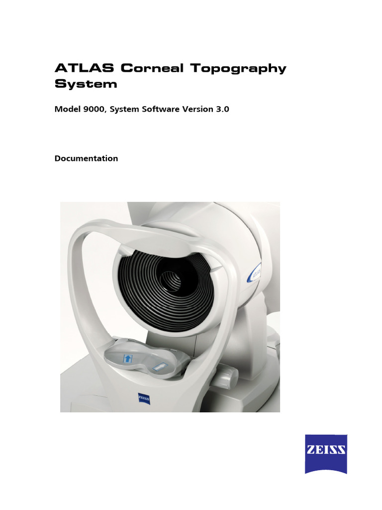 Atlas 9000 User Manual | PDF | Menu (Computing) | Software