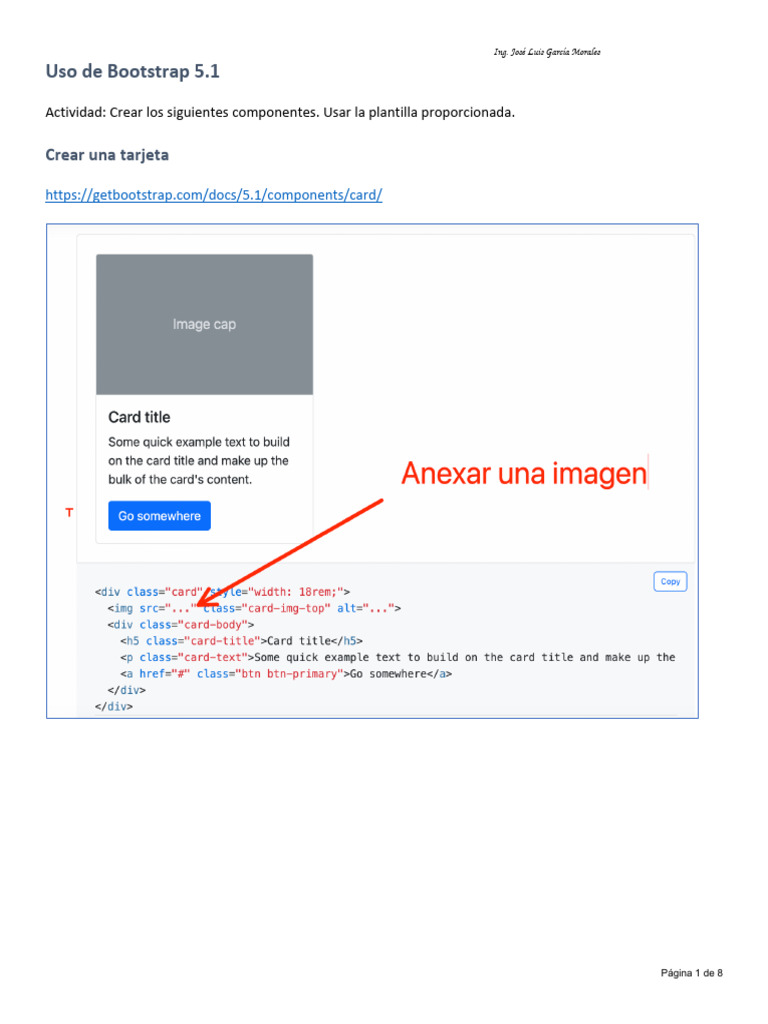 03 Uso de Bootstrap 5.1 | Descargar gratis PDF | Bootstrap (marco frontal) | Tecnologías de la ...