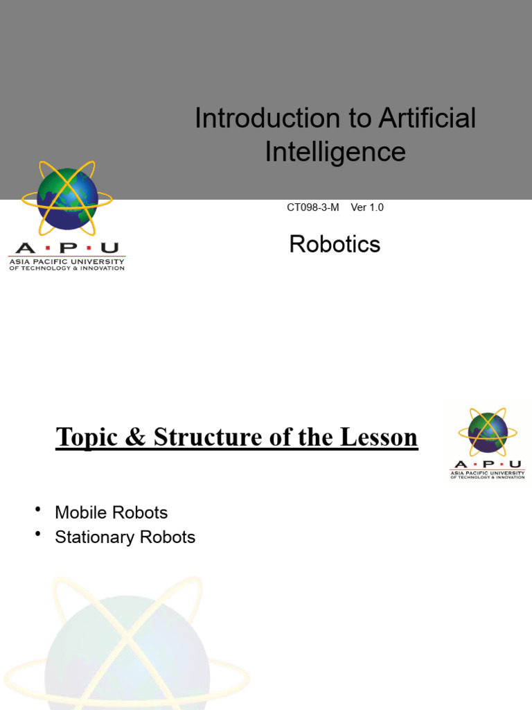 007 Robotics | PDF | Robot | Robotics