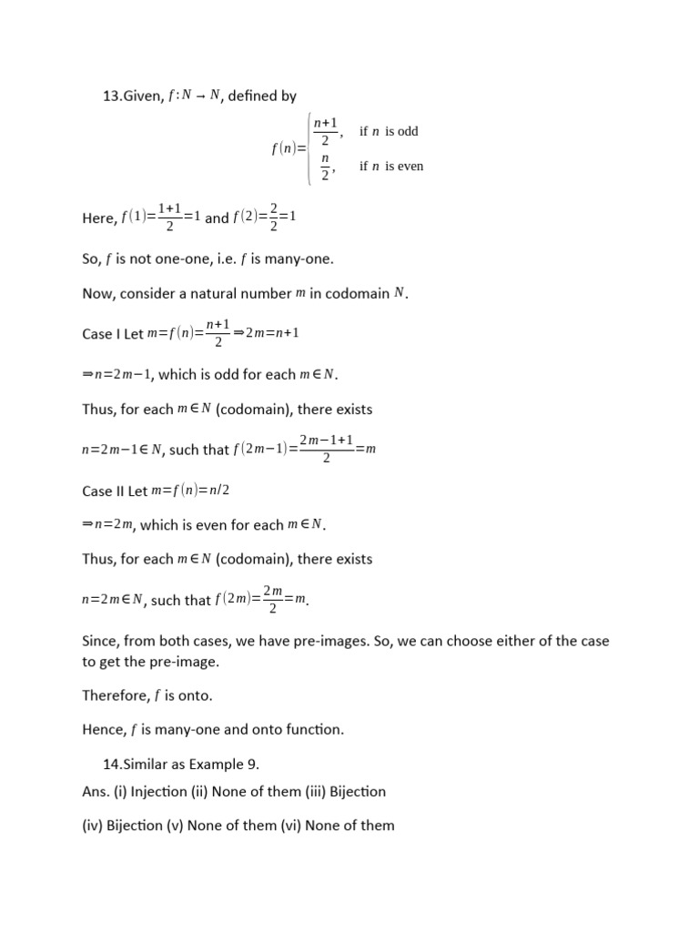 Sol Relation Fun | PDF | Function (Mathematics) | Algebra