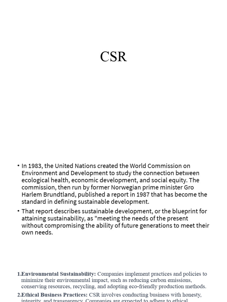 New Microsoft PowerPoint Presentation | PDF | Corporate Social Responsibility | Sustainability