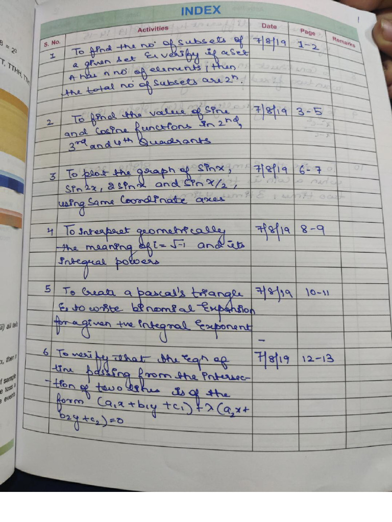 Maths Practical | PDF