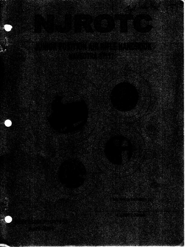 NJROTC Junior Position Air Rifle Handbook NAVEDTRA 37117 | PDF | Gun ...