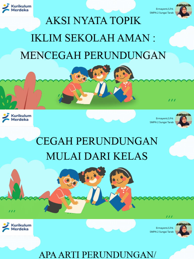 Mencegah Perundungan di Sekolah | PDF