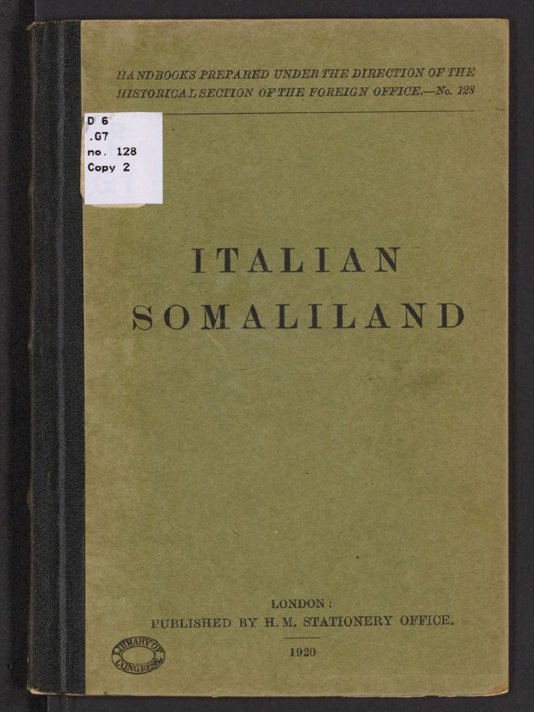 Italian Somaliland | PDF